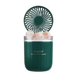 Chine Humidificateur de pierre de sel de l' Himalaya rechargeable 380 ml avec ventilateur à vendre