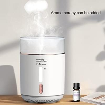 China HOMEFISH H2O Cloud Mist Air Jellyfish Humidifiers Room Aroma Oil Diffuser 480ml for sale