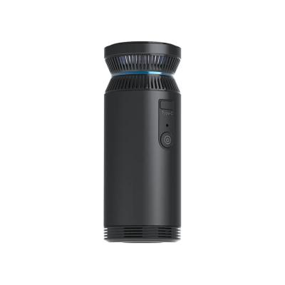 China Integrated Aluminum Alloy Car Air Purifier Intelligent Control Ozone Generator Anion Technology Mini Portable Air Humidifier for sale