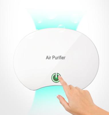 China Wholesale Cheap Portable Mini Car Air Purifier | 2023 New Design Twin Turbine Fans | China Supplier Factory Car Air Purifier for sale