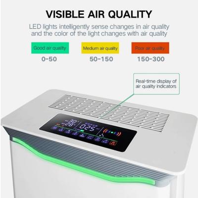 China Air Purifier True Hepa Filter Air Cooler And Purifier Portable Machine Hepa Filter Air Purifier For Home Plug In for sale