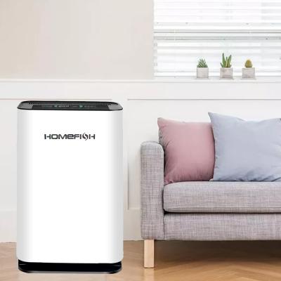 China Homefish OEM Purificador De Ar Luftreiniger UVC Hepa Filter 2021 Air Purifier With Humidifying Function Air Purifier for sale