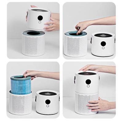 Cina HOMEFISH Fumo Pm2.5 Ion negativi Purificatore da scrivania Purificatore d'aria in vendita
