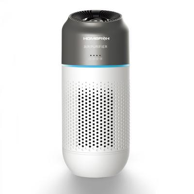 China HOMEFISH PM2.5 TVOC Sensor Car Air Purifier With Hepa Filter Gesture Control for sale