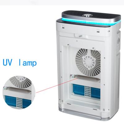 China HOMEFISH OEM Air Purifier Large Ionizer Carbon Washer Pembersih Udara Large Room Best H13 Hepa Filter Smart Wifi Air Purifier for sale