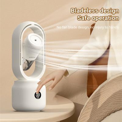 China HOMEFISH 300 ml watertank 2000mah oplaadbare kamervochtigmachine ventilator zonder vent Te koop