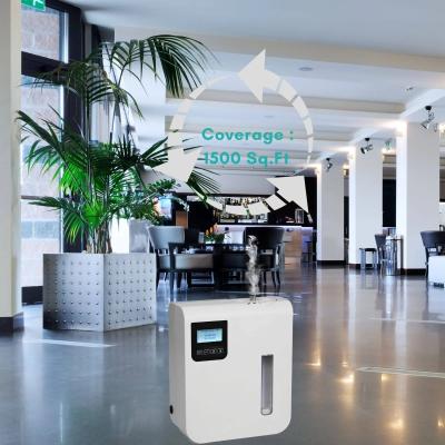 China Cold Atomization Pure Essential Oil Aromatherapy Machine Smart WIFI Control Wall-mounted Home Commercial Aromatherapy Machine for sale