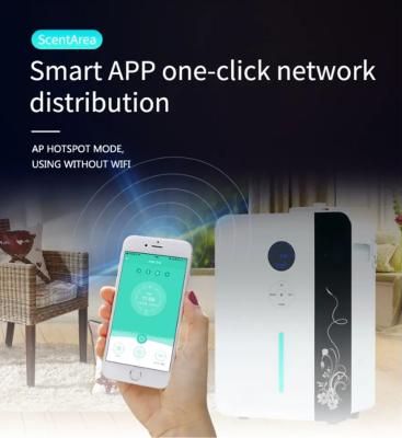 China Homefish New Arrival Smart Touch Aromatherapy Machine with WiFi Control, Oil Level for Large Area Commercial, Hotel Aromatherapy for sale