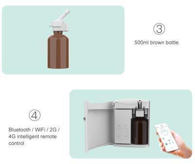 China Nano Atomization WIFI Máquina de Aromaterapia Comercial Inteligente HVAC/AC Timing óleo essencial Máquina de Aromaterapia Automática à venda