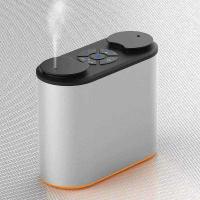 China Waterless Rechargeable Cold Air Mist Diffuser with 4000mAh Battery and Dual Nozzle Design for 10-50ml Essential Oils for sale