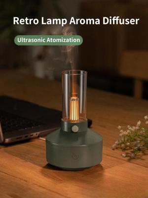 Chine HOMEFISH Lumière vintage Aromathérapie machine rétro design Humidificateur de petite pièce pour l'humidification à vendre