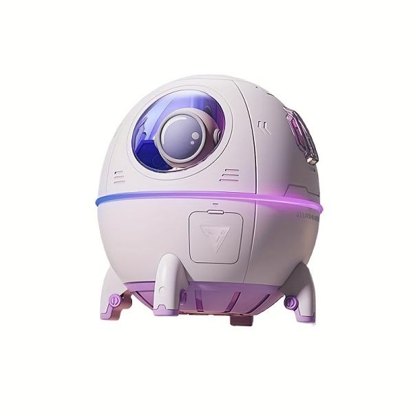 Space Capsule Mini Fog Humidifier For Fresh Air, Suitable For Both Office And Home Use