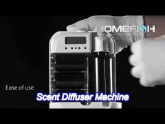 homefish 150ml battery operated scent diffuser wall mounted for barber shop