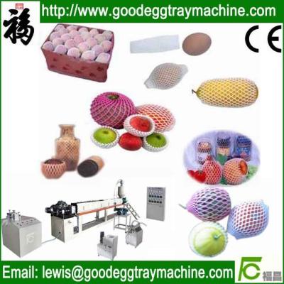 China PE foaming fruit packaging net making machine for sale