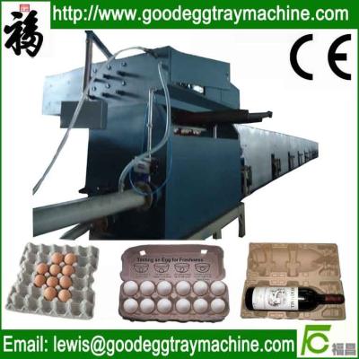 China egg tray machine 6 mould for sale
