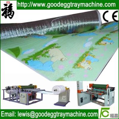 China Foil underlayment making EPE Foam Sheet Laminating Machine for sale