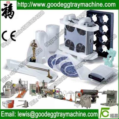 China Expandable polyethylene EPE foam sheet extrusion line for sale