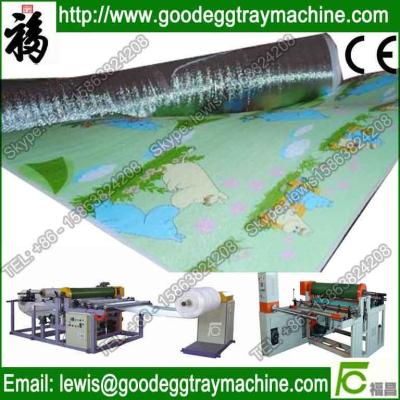 China Kitchen Mat/Al-foil+EPE Foam Sheet Laminator for sale
