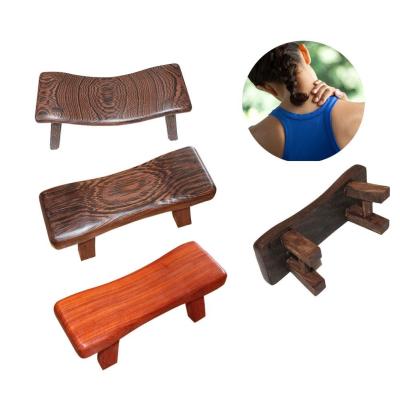 Cina Forma fisica cervicale di massaggio del cuscino di sostegno di legno solido del cuscino di sonno di yoga per l'esercizio della palestra in vendita
