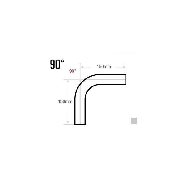 Quality 90 DEGREE BEND ALUMINUM ELBOW TUBING PIPE for sale