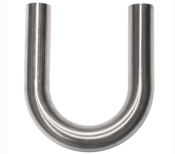 Quality 180 Degree U Shape Mandrel Bend 1.5D CLR 304 Stainless Steel U Exhaust Bend Tube for Custom Exhaust for sale