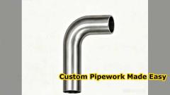 90 Degree Aluminium Elbows for Custom Pipework