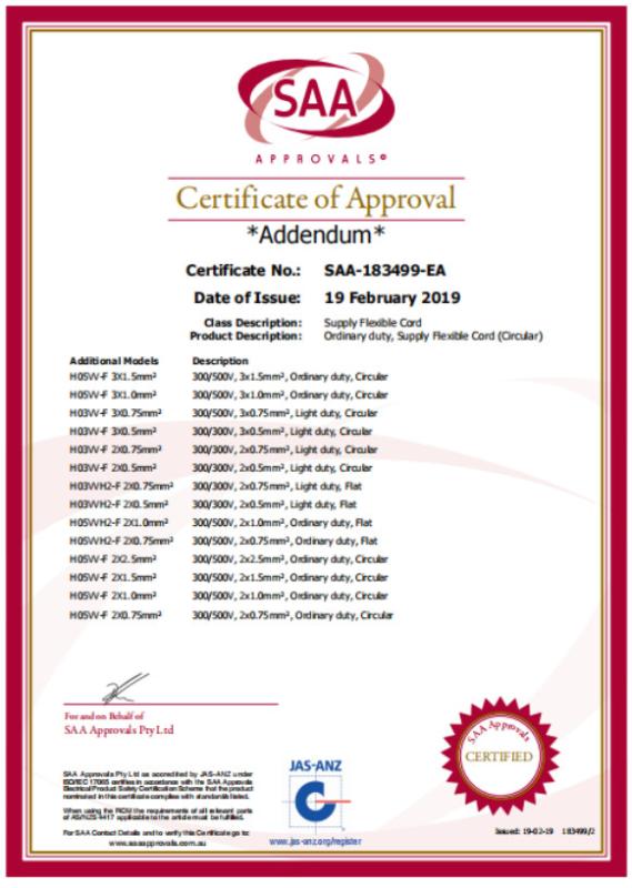 SAA - Xiamen Green Sun Technology Co., Ltd