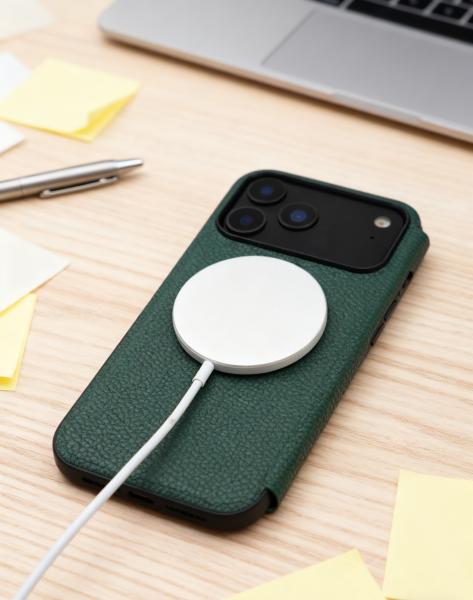 Quality Smooth Litchi Grain Leather Flip Case 2 Cards with Hidden Magnetic Closure for sale