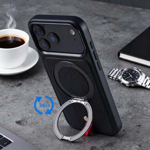 Quality 360° Rotatable Magsafe Phone Case with Drop Protection / Raised Edges for sale