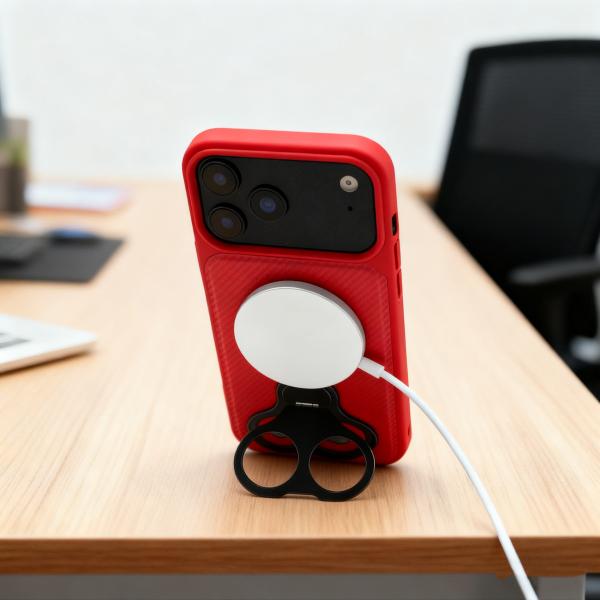 Quality Leather Covered MagSafe Phone Case Wireless Charging with Textured Grip for sale