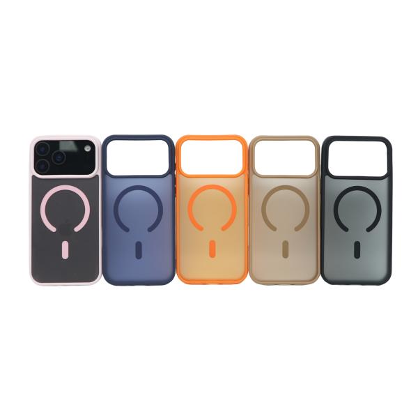 Quality TPU PC Materials Magsafe Phone Cover with Camera Protection Raised Edges for sale