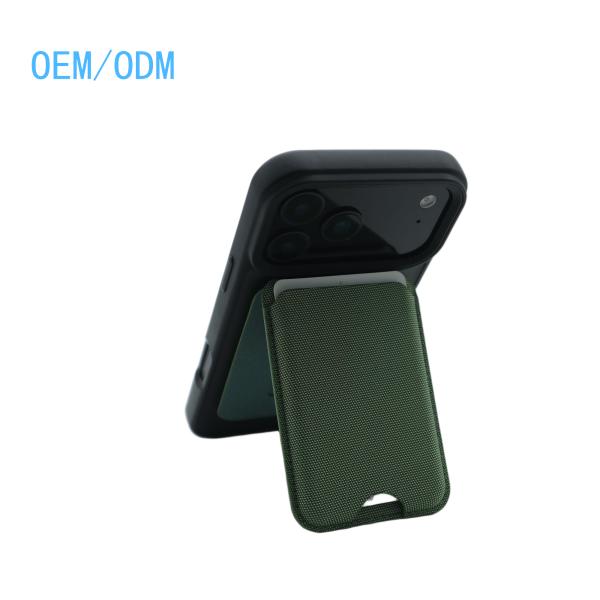 Quality IPhone Magnetic Leather Wallet Slim Anti Slip For Card Storage for sale