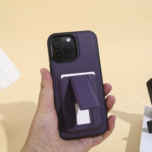 Quality Card Solt Leather Phone Case Functional For Mobile Devices for sale
