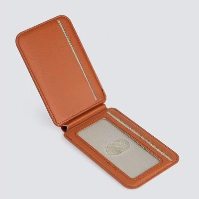 China IPhone Magsafe 4 Card Wallet For With Built In Magnets Thumb Slot for sale