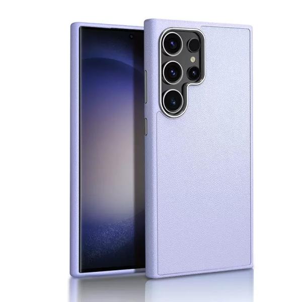 Quality High Elasticity TPU Silicone Leather Phone Case with Raised Edges Protecting for sale
