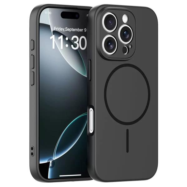 Quality Smooth Grip Magsafe Phone Case Featuring Raised Edges for Camera Protection for sale
