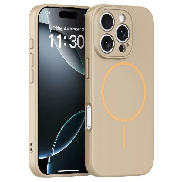 Quality Smooth Grip Magsafe Phone Case Featuring Raised Edges for Camera Protection for sale
