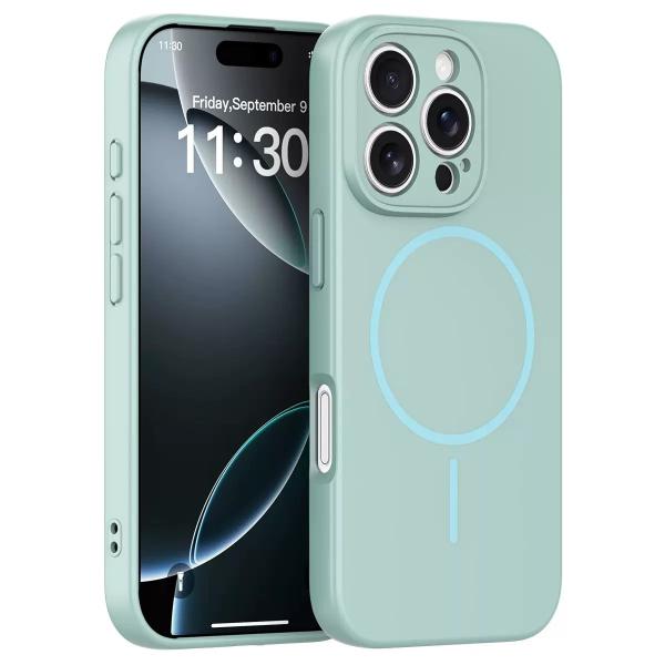 Quality Smooth Grip Magsafe Phone Case Featuring Raised Edges for Camera Protection for sale