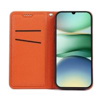 China Multiple Compartments Flip Wallet Phone Case Smooth Shock Absorbent for sale