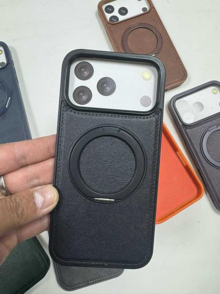 Quality Customized OEM/ODM Service Leather Phone Case With Ring for sale