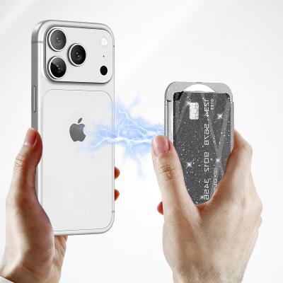 China Customized TPU PC MagSafe Card Wallet with OEM/ODM service for sale