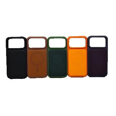 China Customized Logo  Magnetic ring embossed magnetic suction  Phone case with OEM/ODM service for sale