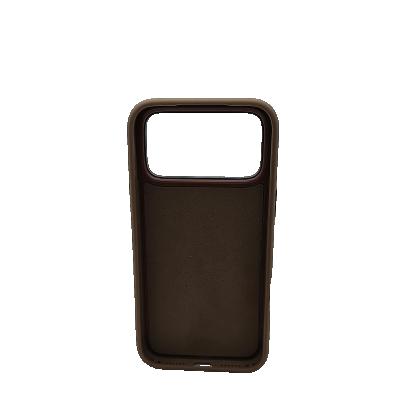 China Carbon Fiber Material Leather Phone Case for sale