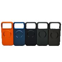 China Grid Leather Phone Case for sale