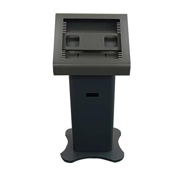 Quality Customized Equipment Console Shell Bank Self-service Terminal Shell Sheet Metal Processing Bending Riveting for sale