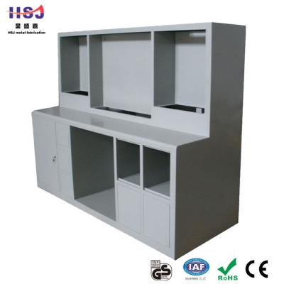 China Customized OEM Processing Stainless Steel Sheet Metal Cabinet Bending Metal Boxes for sale