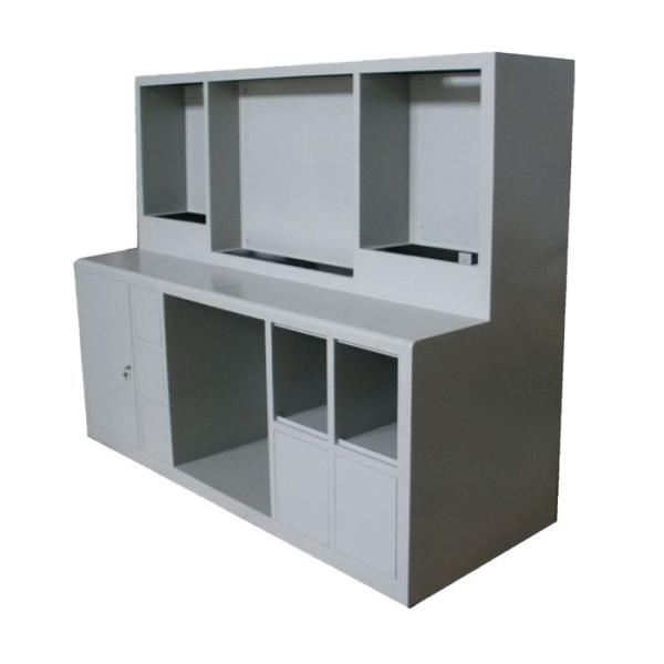 Quality Customized Instrumentation Console Sheet Metal Rack Enclosure Processing Metal Case Stamping Bending for sale