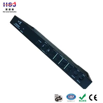 China Oem stamping processing punch sheet metal parts metal enclosures manufacturing powder coating part à venda