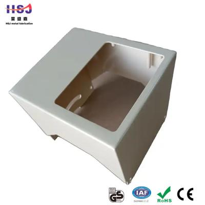 Cina fabbricante di lamiere di metallo fabbricazione di saldatura a punto stampaggio laser taglio cassa elettronica in vendita