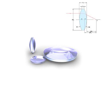 Cina Lente sferica convessa di vetro ottica del doppio CaF2 in vendita